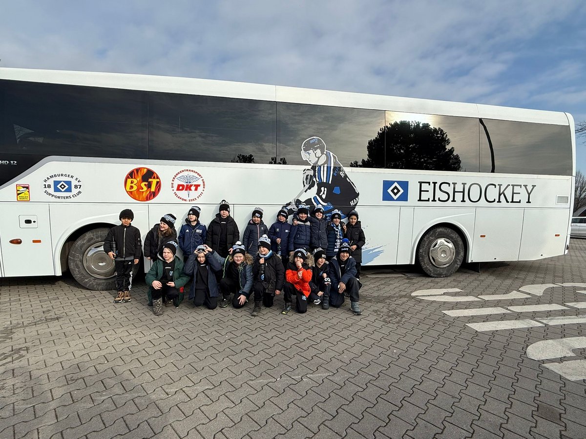 U9 mit dem Bus - HSV-Tennis